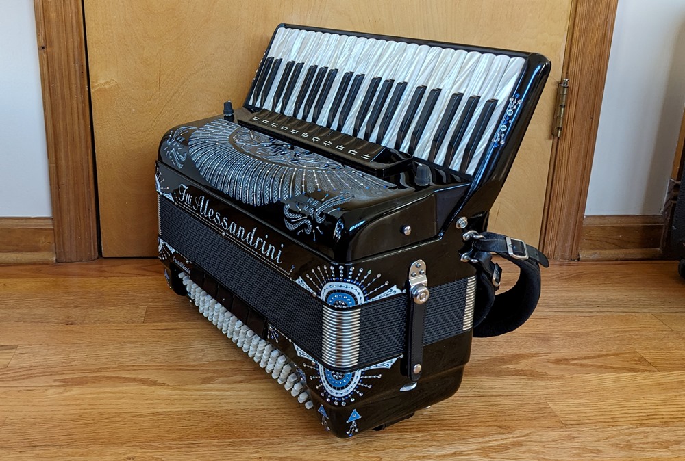 Alessandrini Full-size Professional Amplified Accordion