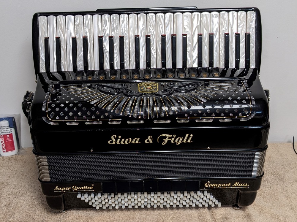 Siwa & Figli Super Quattro Compact Model Accordion